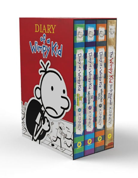 Diary of a Wimpy Kid Box of Books (12-14 plus DIY) by Jeff Kinney– BOOKDP4